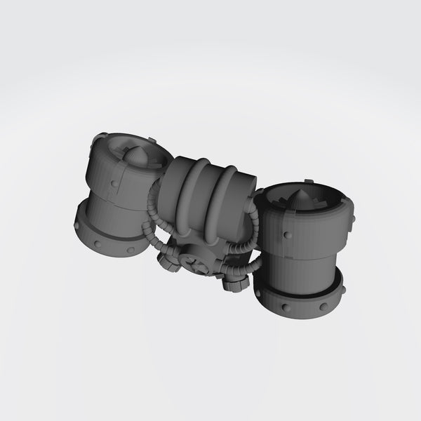 Qty: Ten (10) Assault Marine G:3 Jump Pack compatible with 28mm Scale ...
