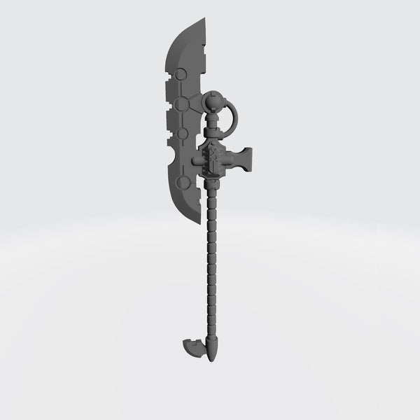 Necron Weapon Hyperphase Glaive V1: Compatible with JoyToy Necron Acti ...