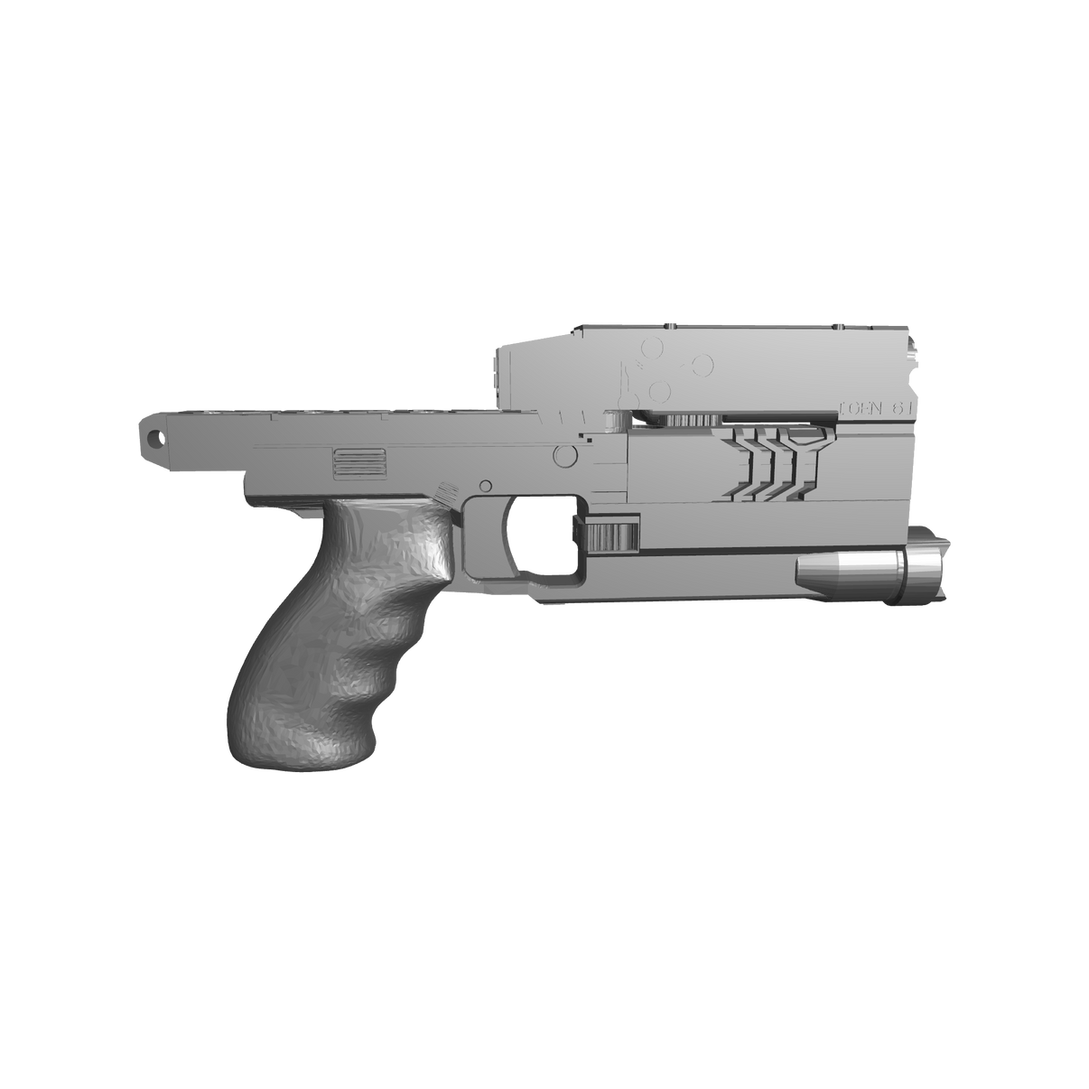 Cyberpunk 2077 Pistols 1:12 Arasaka HJKE-11 Yukimura for G.I. Joe Clas ...